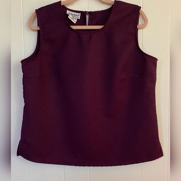 Anthony Richards | Tops | Anthony Richards Blouse Tank Womens 4 Purple ...